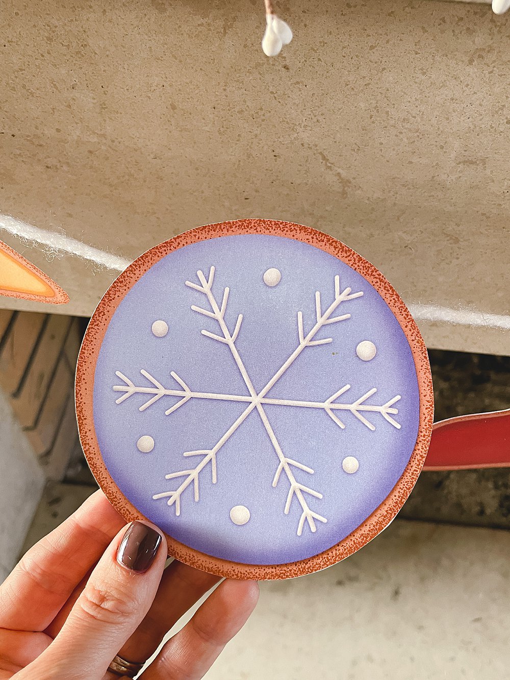 Christmas Cookie Garland {FREE PRINTABLE} - Mom's Printables